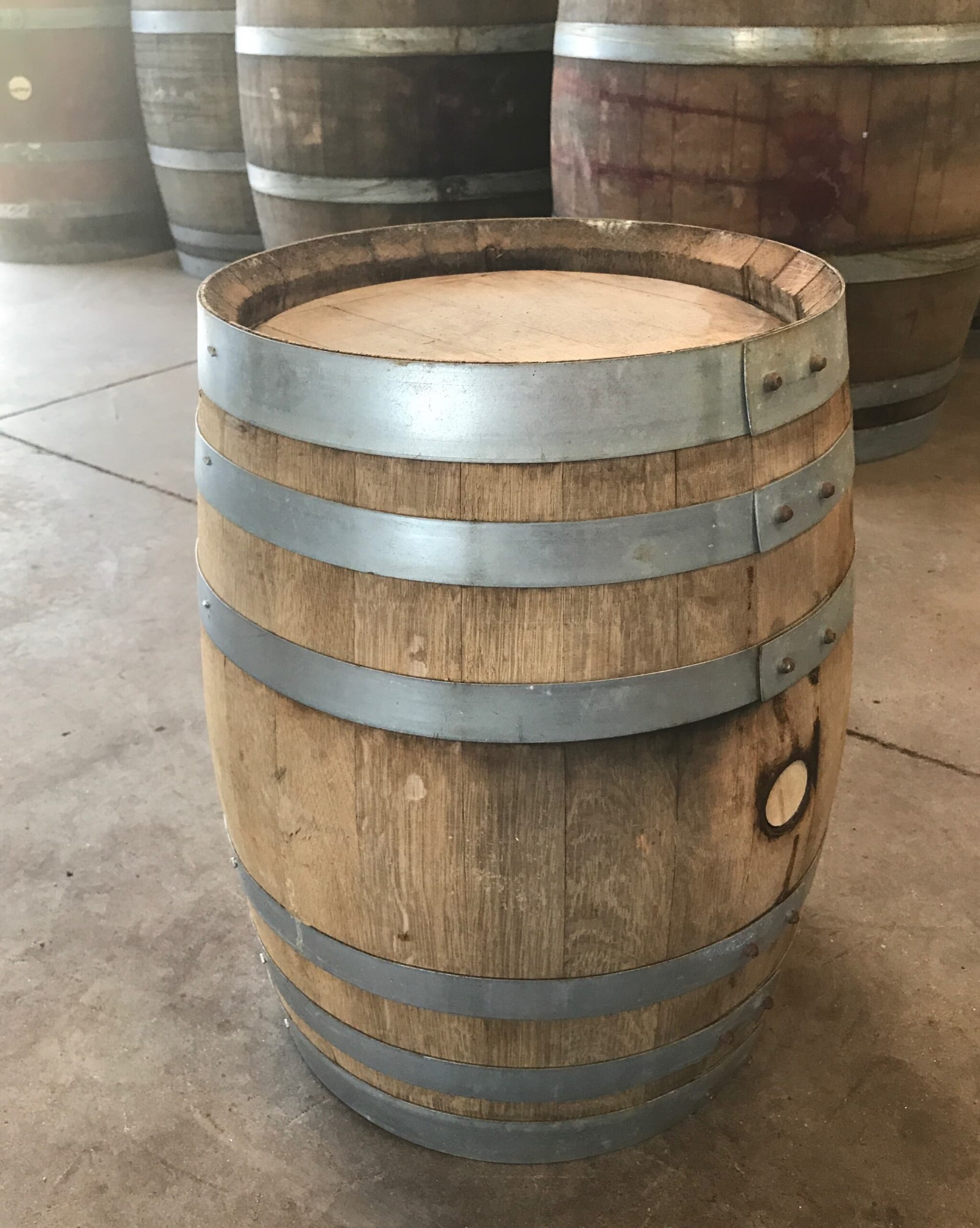 Used Gin 38L/10 Gallon American Oak Barrel - oak barrel solution